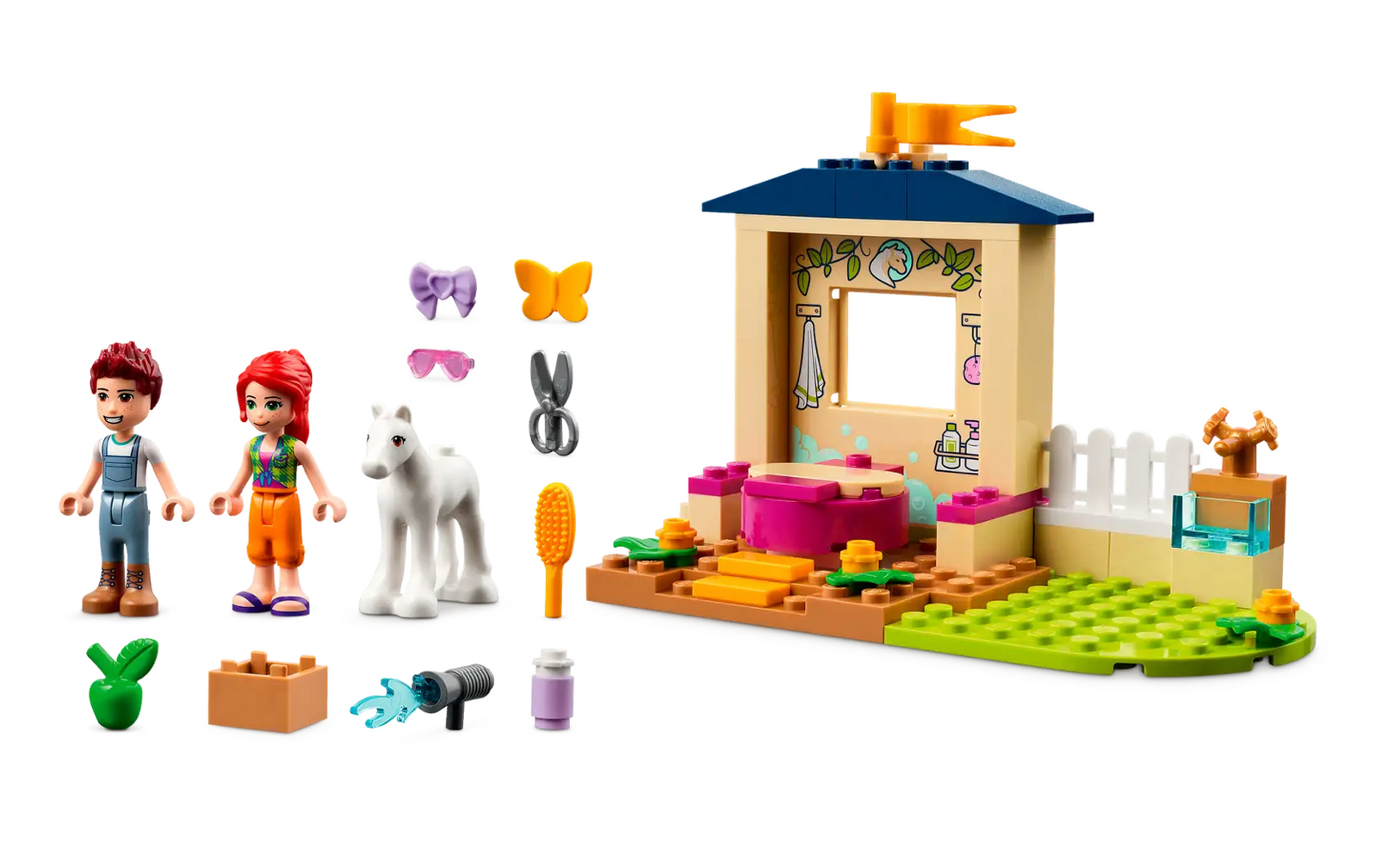 41696 LEGO® Friends Pony-Washing Stable — White Rose Hobbies