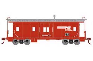 Athearn 90321 HO Scale Bay Window Caboose Norfolk Southern NS 557502 ...