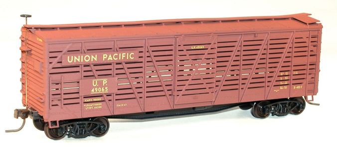 Accurail 47212 HO Scale 40' Wood Stock Car Kit Union Pacific UP - NOS ...