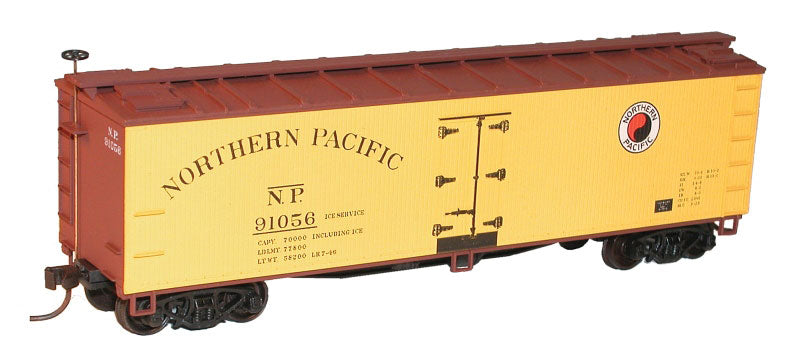 Accurail 48092 HO Scale 40' Wood Reefer Kit Northern Pacific NP - NOS ...