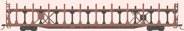 Accurail 9200 HO Scale Bi-Level Open Autorack, Undecorated [Model Trai ...