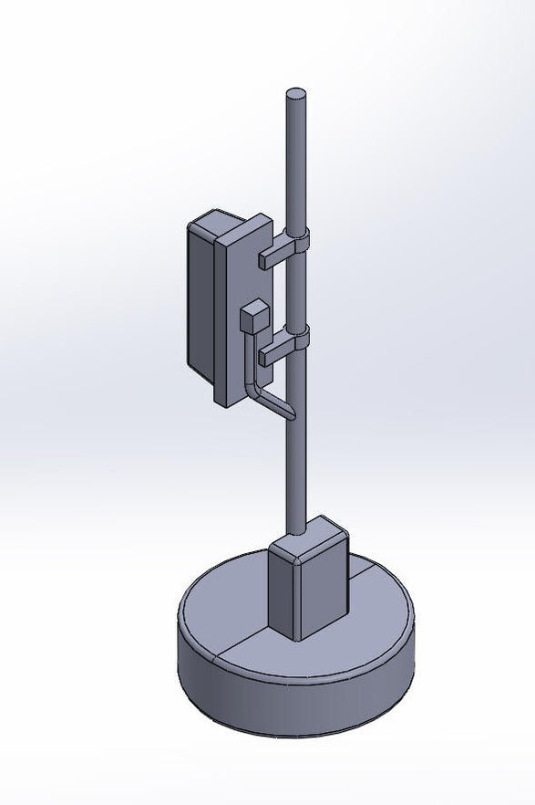 WRH 1000 HO Scale AEI Tag Reader / Scanner 2 pcs. with 80 AEI Tags ...