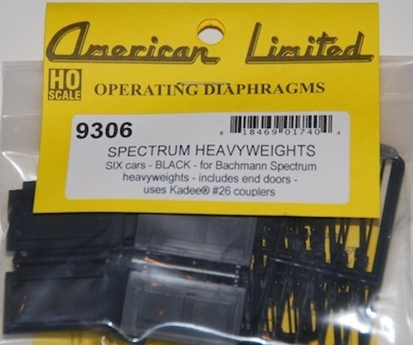 American Limited Models 9306 HO Scale Black Working Diaphragm Kits for ...