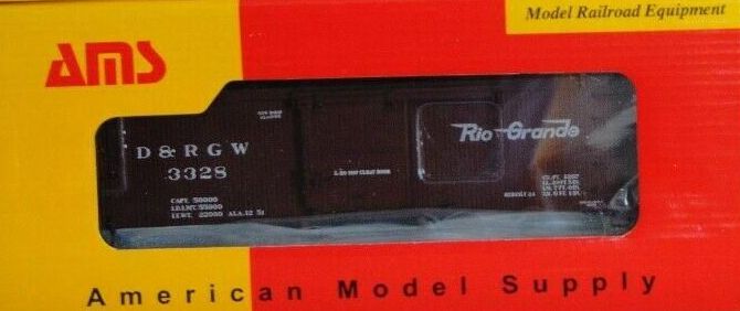AMS AM52-017 On30 Scale 3000 Series Boxcar Rio Grande "Flying Grande ...