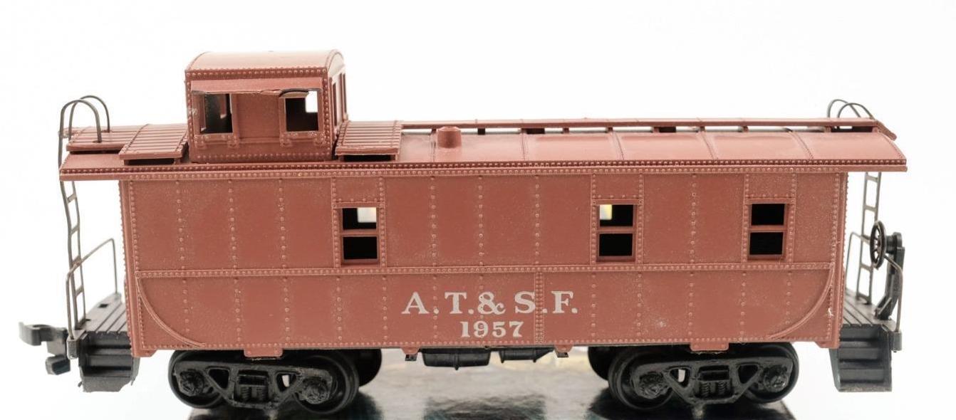 Athearn 1250 HO Scale Cupola Caboose (Blue Box Kit) Santa Fe ATSF 1643 — White Rose Hobbies