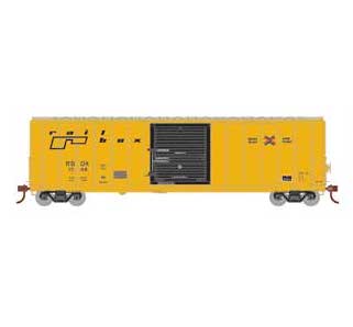 Athearn 18693 HO Scale 50' FMC 5347 Boxcar Railbox RBOX 1046 — White ...