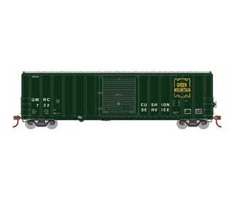 Athearn 18698 HO Scale 50' FMC 5347 Boxcar Green Mountain GMRC 722 ...