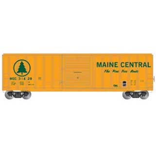 Athearn 25465 N Scale 50' FMC 5347 Boxcar Maine Central MEC 31428 ...