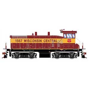 Athearn 28756 HO Scale EMD SW1500 Wisconsin Central WC 1567 DCC Sound — White Rose Hobbies