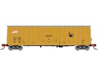 Athearn 3869 N Scale 50' NACC Boxcar Central of New Jersey NJDX 41025 ...