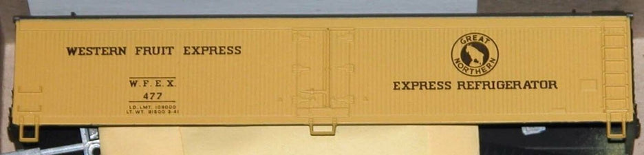Athearn 5353 HO Scale 50' Express Reefer (Blue Box Kit) GN WFEX 477 ...