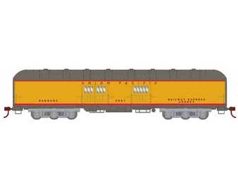 Athearn 73025 HO Scale Arch Roof Passenger RPO Car Union Pacific UP 30 ...