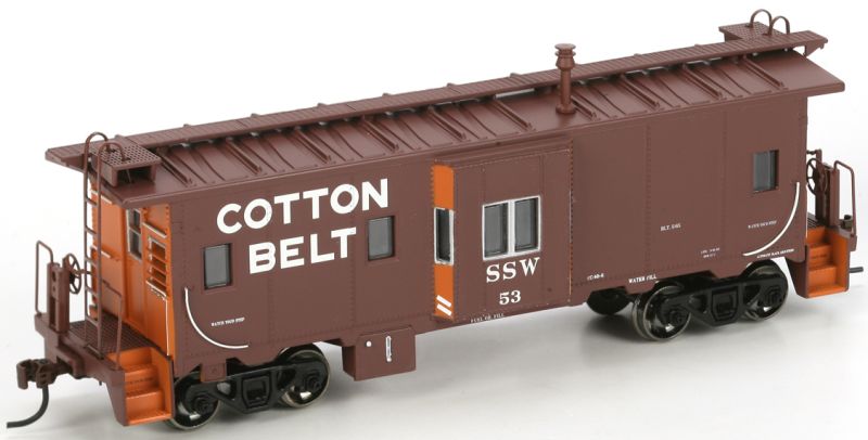Athearn 74734 HO Scale Bay Window Caboose Cotton Belt SSW 53 - NOS — White Rose Hobbies