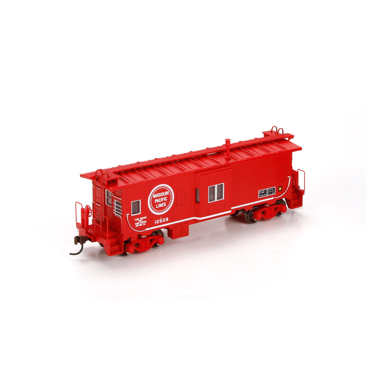 Athearn 74845 HO Scale Bay Window Caboose Missouri Pacific MP 12509 ...