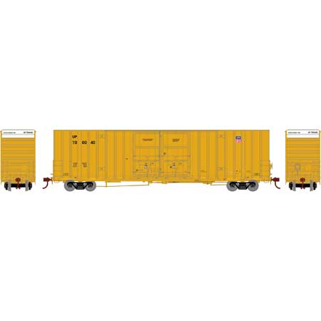 Athearn 75312 HO Scale 60' Gunderson Double Door Hi-Cube Boxcar Union — White Rose Hobbies