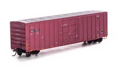 Athearn 87445 HO Scale 50' Superior Plug Door Boxcar ATW 402552 — White ...