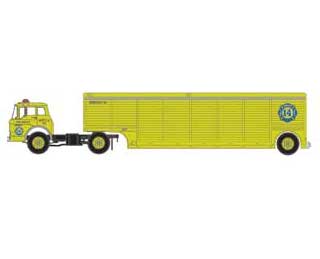 Athearn 92463 HO Scale Ford C Tractor with Trailer Fire Rescue 14 ...