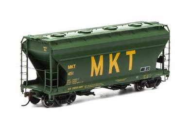 Athearn 93990 HO Scale ACF 2970 Covered Hopper MKT 451 — White Rose Hobbies