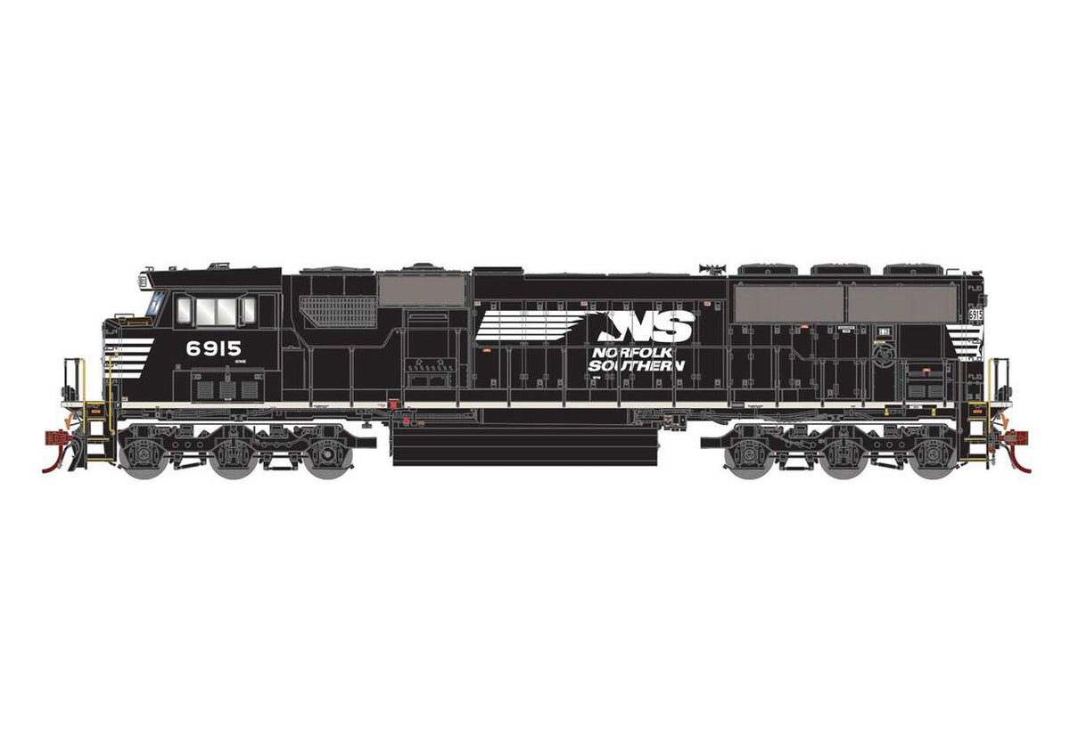 Athearn G65192 HO Scale SD60E Norfolk Southern NS 6915 DC — White Rose ...