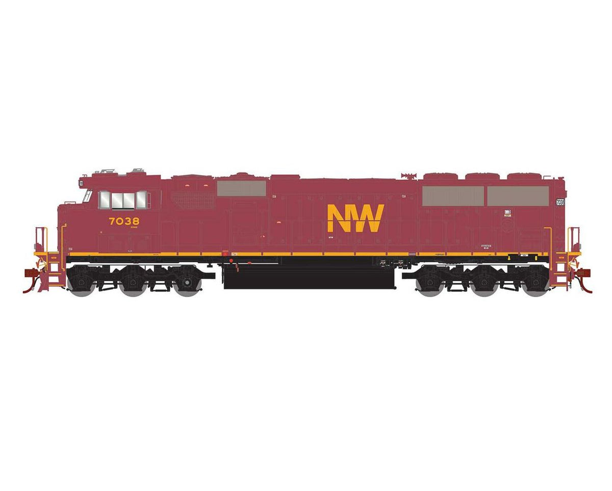 Athearn G65199 HO Scale SD60E Norfolk Southern "NW Heritage" NS 7038 D ...