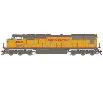 Athearn G71218 HO EMD SD70M "Flared" Union Pacific UP 4860 DCC & Sound — White Rose Hobbies