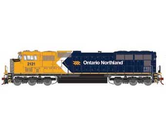 Athearn G71226 HO EMD SD70M "Flared" Ontario Northland ONT 2121 DCC & — White Rose Hobbies