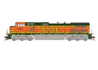 Athearn Genesis 2.0 G31516 HO Scale Dash 9-44CW H2 BNSF 5127 — White Rose Hobbies