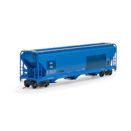 Athearn Genesis G15850 HO Scale ACF 4600 3 Bay Covered Hopper Ex-GTW A ...