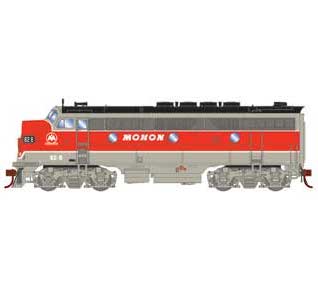 Athearn Genesis G19680 HO Scale F3A Monon CIL 82-B DCC & Sound — White ...
