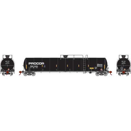 Athearn Genesis G25585 HO Scale 33,900 Gallon LPG Tank Car Procor PROX ...
