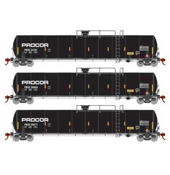 Athearn Genesis G25586 HO Scale 33,900 Gallon LPG Tank Car Procor PROX ...