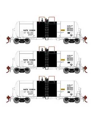 Athearn Genesis G25754 HO Scale 13,000 Gallon Acid Tank Car GE Rail NA ...