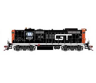 Athearn Genesis G30635 HO Scale EMD GP18 Grand Trunk Western GTW 4707 ...
