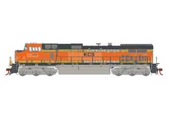 Athearn Genesis G31670 HO Scalle Dash 9-44CW Ex BNSF KCS 4404 DCC Soun — White Rose Hobbies