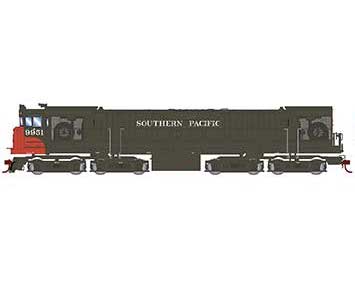 Athearn Genesis G41079 HO Scale GE U50 Diesel Southern Pacific SP 9951 ...