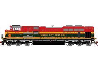 Athearn Genesis G75744 HO Scale EMD SD70ACe Diesel KCS 4158 — White ...