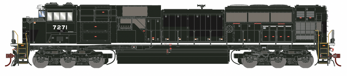 Athearn Genesis G75757 HO Scale SD70ACu Progress Rail Leasing PRLX 727 ...