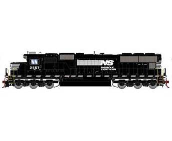 Athearn Genesis G75828 HO Scale SD70 Norfolk Southern NS 2567 DCC Soun ...