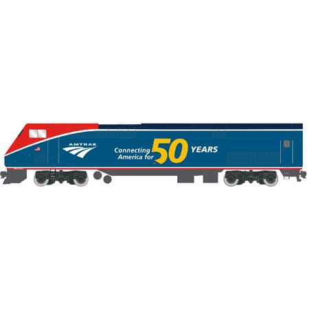 Athearn Genesis G81318 HO Scale P42 Diesel Amtrak Phase VI 50th 108 DC — White Rose Hobbies