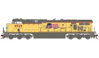 Athearn Genesis G83087 HO Scale GE ES44AC Union Pacific "Faded" UP 552 ...