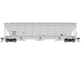 Athearn Genesis G97143 HO Scale Trinity 3 Bay Covered Hopper ConAgra C — White Rose Hobbies