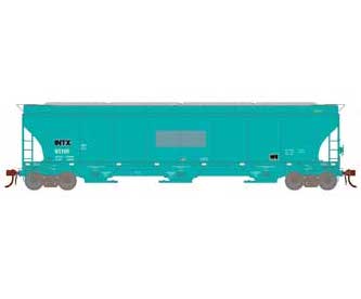 Athearn Genesis G97151 HO Scale Trinity 3 Bay Covered Hopper Ex-AGP IN — White Rose Hobbies