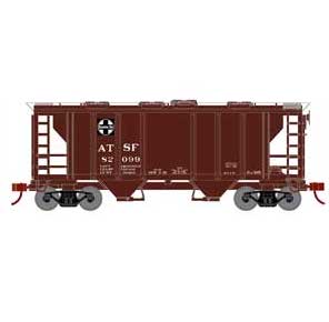 Athearn HO Scale 15409 PS-2 2003 Covered Hopper Santa Fe ATSF 82099 ...