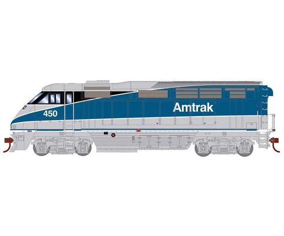 Athearn RTR 64948 HO Scale EMD F59PHI Diesel Amtrak Surfliner 450 DCC ...