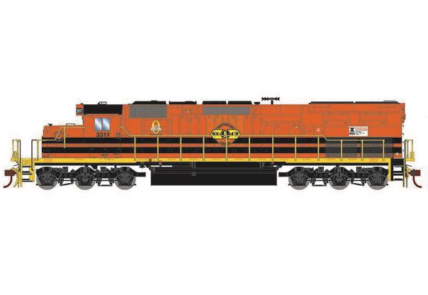 Athearn RTR 71756 HO Scale EMD SD40T-2 New England Central NECR 3317 D — White Rose Hobbies