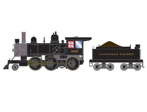 Athearn RTR 87243 HO Scale 2-6-0 Steam Locomotive Canadian Pacific CP ...