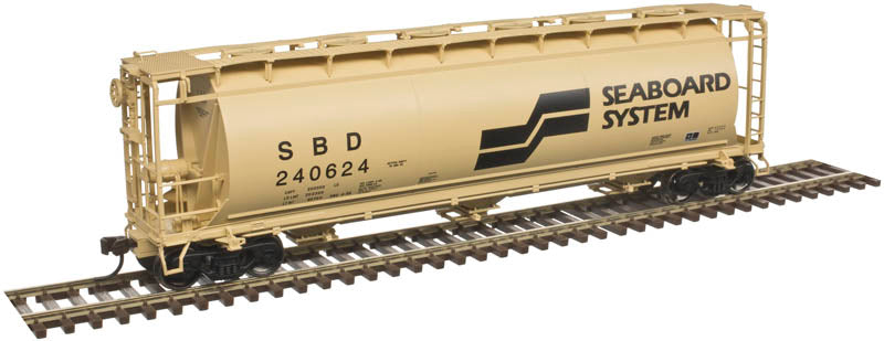 Atlas 20004371 HO 3 Bay Cylindrical Covered Hopper Seaboard SBD 240624 ...