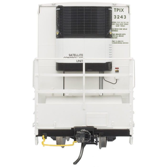 Atlas 20005324 HO Scale 64' Trinity Reefer Tropicana TPIX 3166 — White ...