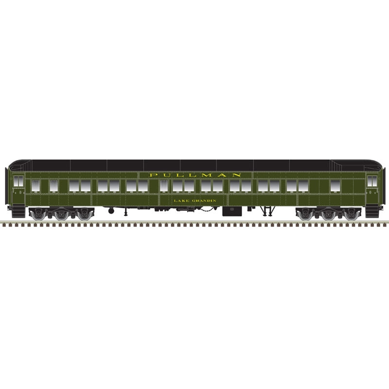 Atlas 20006413 HO Scale PS 10-1-2 Sleeper Pullman "Lake Grandin" Green — White Rose Hobbies