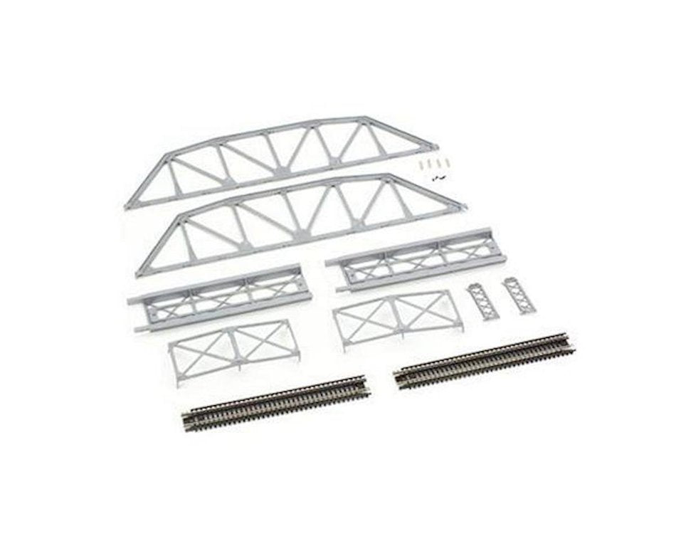 Atlas 2571 N Scale Code 80 Through Truss Bridge Kit Silver — White Rose ...